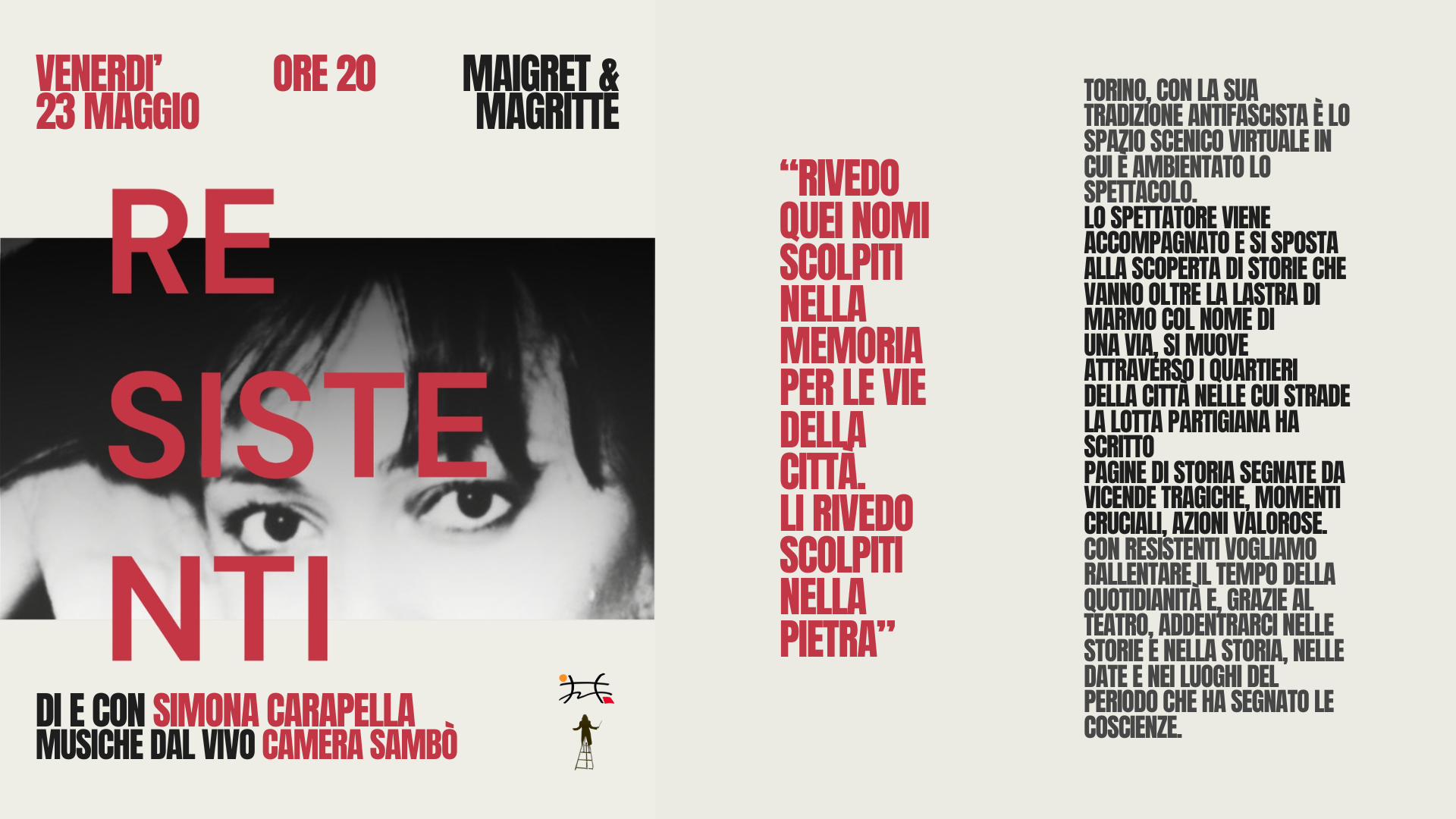 Resistenti | Associazione Maigret & Magritte
